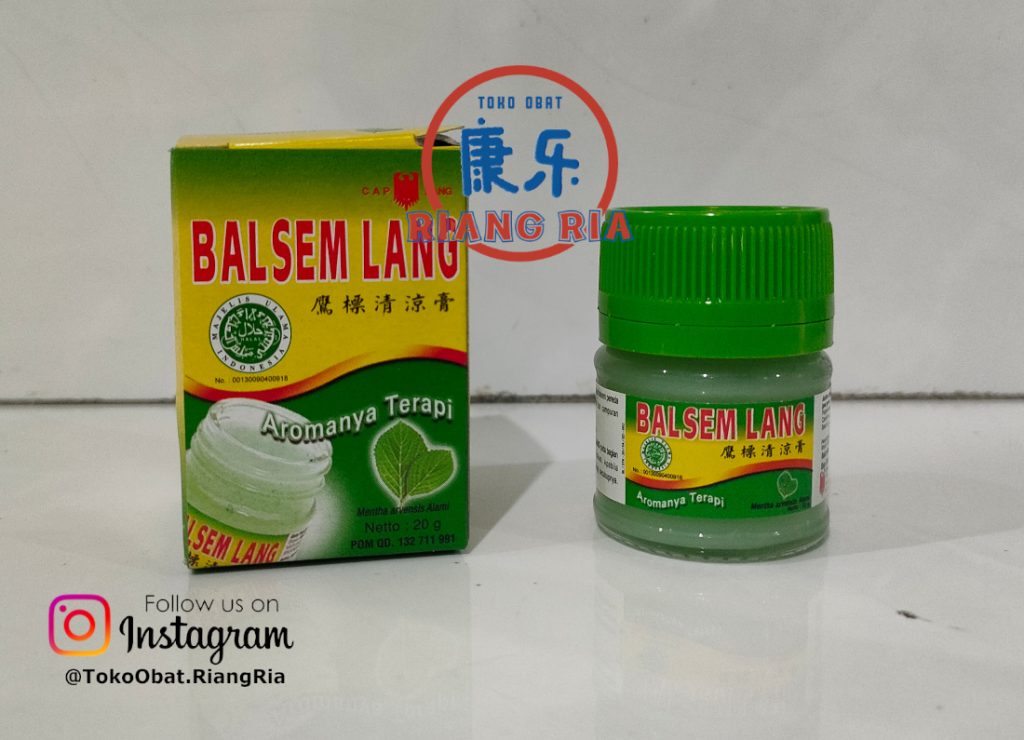 Cap Lang Balsem Lang 20g – RiangRia