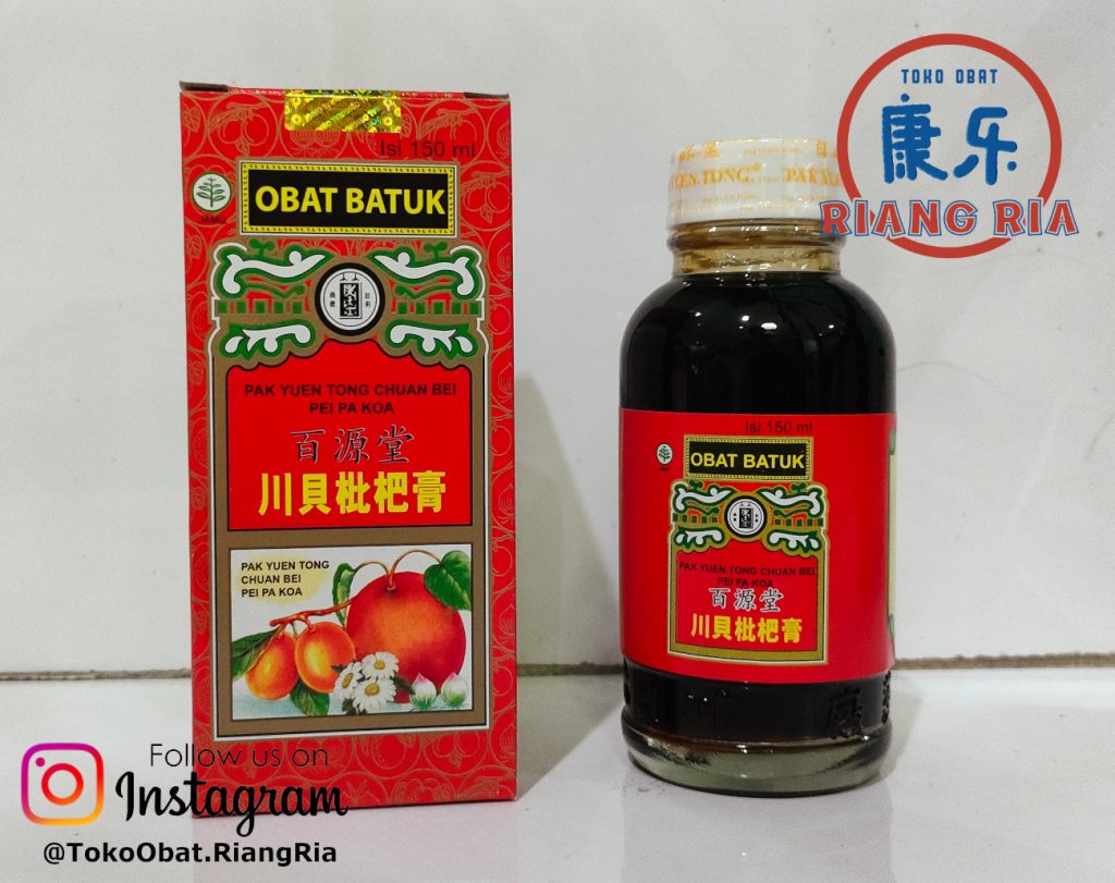Pak Yuen Tong Chuan Bei Pei Pa Koa 150ml – Obat Batuk – RiangRia