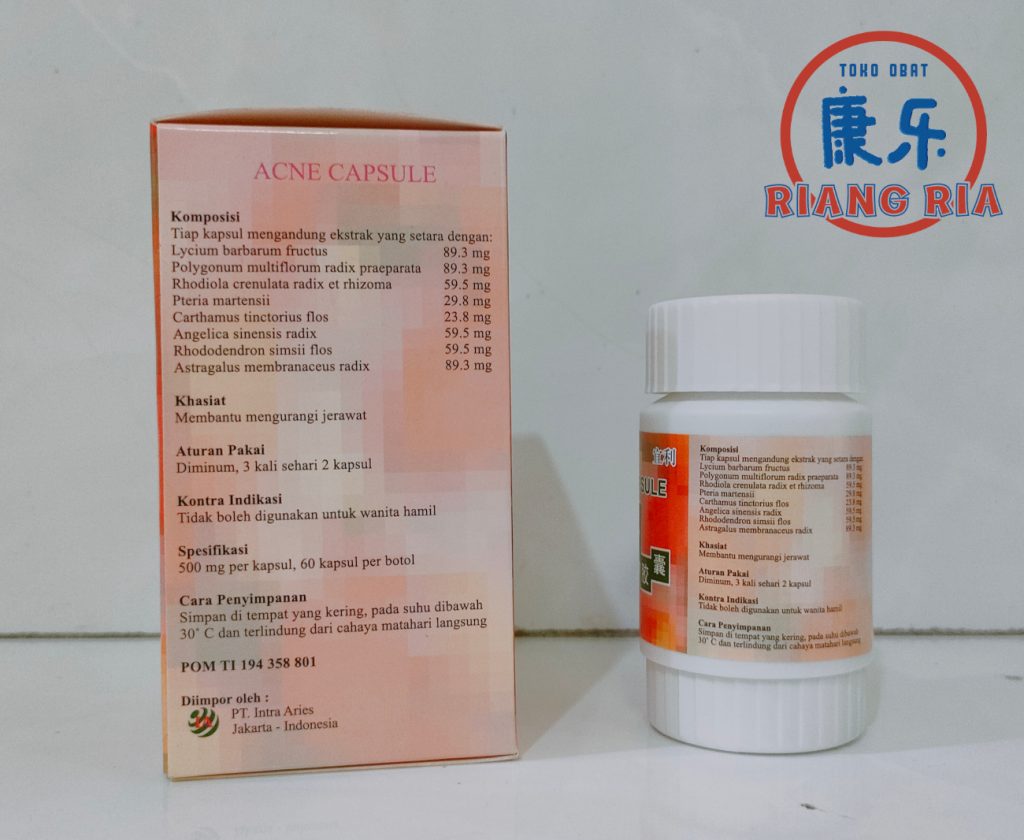 AA Acne Capsule untuk mengurangi jerawat – RiangRia