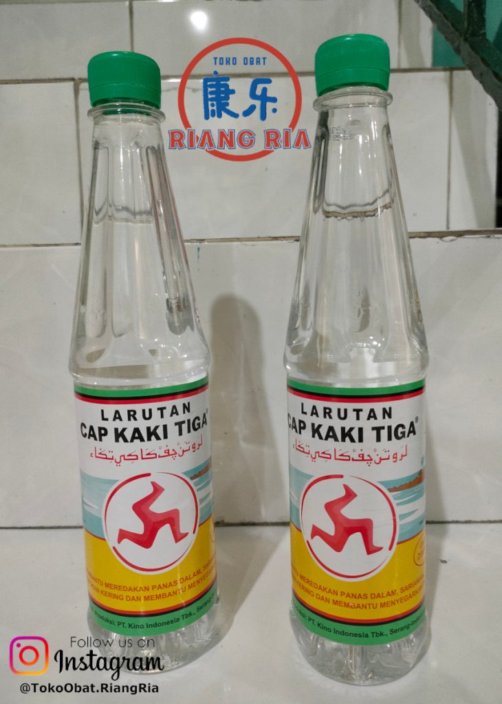 Larutan Cap Kaki Tiga Botol Meredakan Panas Dalam (500 ml) – RiangRia