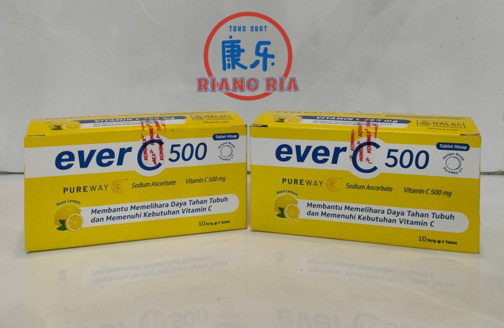 EVER C 500 MG RASA LEMON BOX 20 TABLET – RiangRia