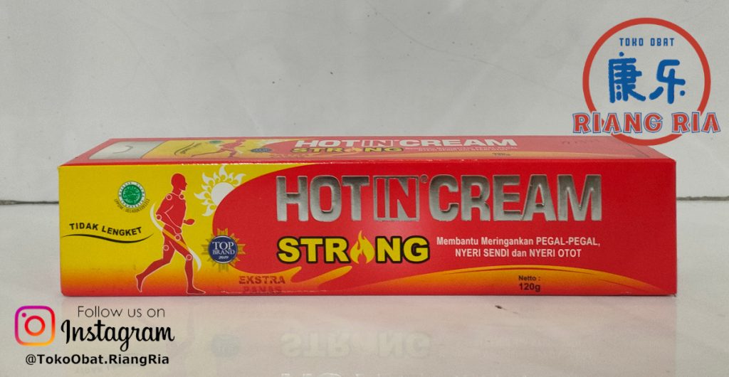 Hotin Cream Strong – Pegal Nyeri Sendi Otot 120 gram – RiangRia