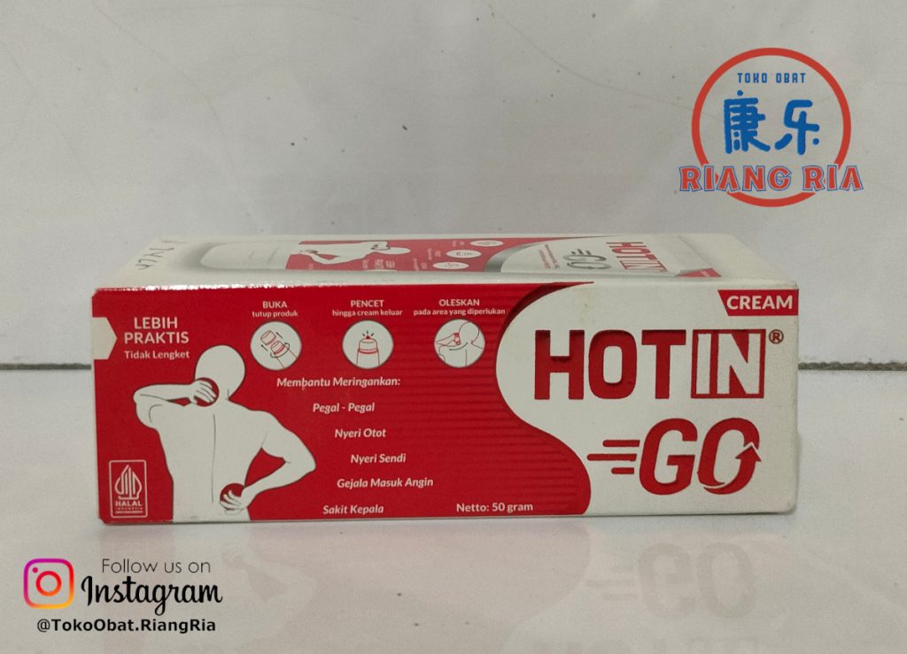 Hotin Cream Strong – Pegal Nyeri Sendi Otot 50 gram – RiangRia